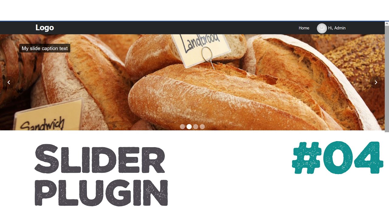Slider Plugin For Thunderphp Framework 04 Admin Ui Quick Programming Tutorial Youtube 7381