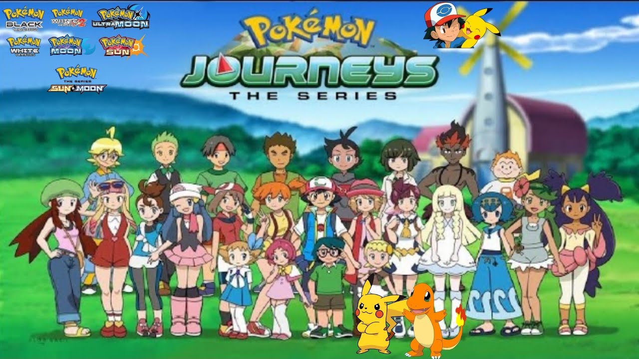 Pokémon Journeys: "The Journey Starts Today" Full Theme AMV! - YouTube