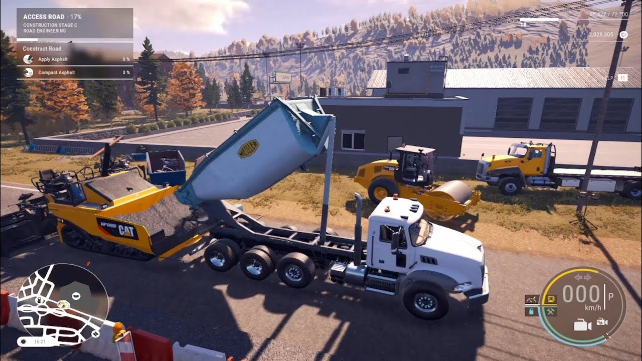 New Construction Simulator 2024 || Collapse Road Repair - YouTube