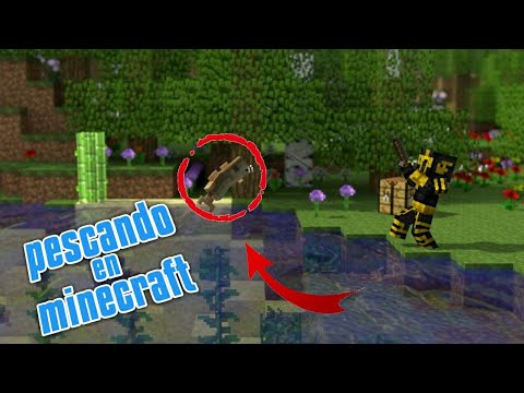 Pescando en minecraft - YouTube