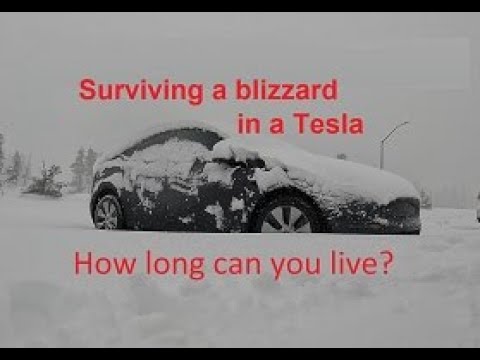 Surviving The Snow in an Electric Car - YouTube