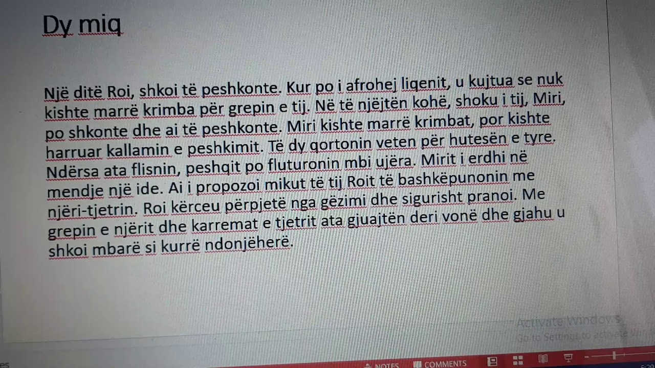 Gjuhe shqipe 3. Tema:Diktim - YouTube