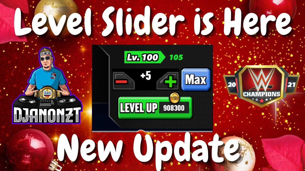 LEVEL SLIDERS ARE HERE-New Update-WWE Champions - YouTube