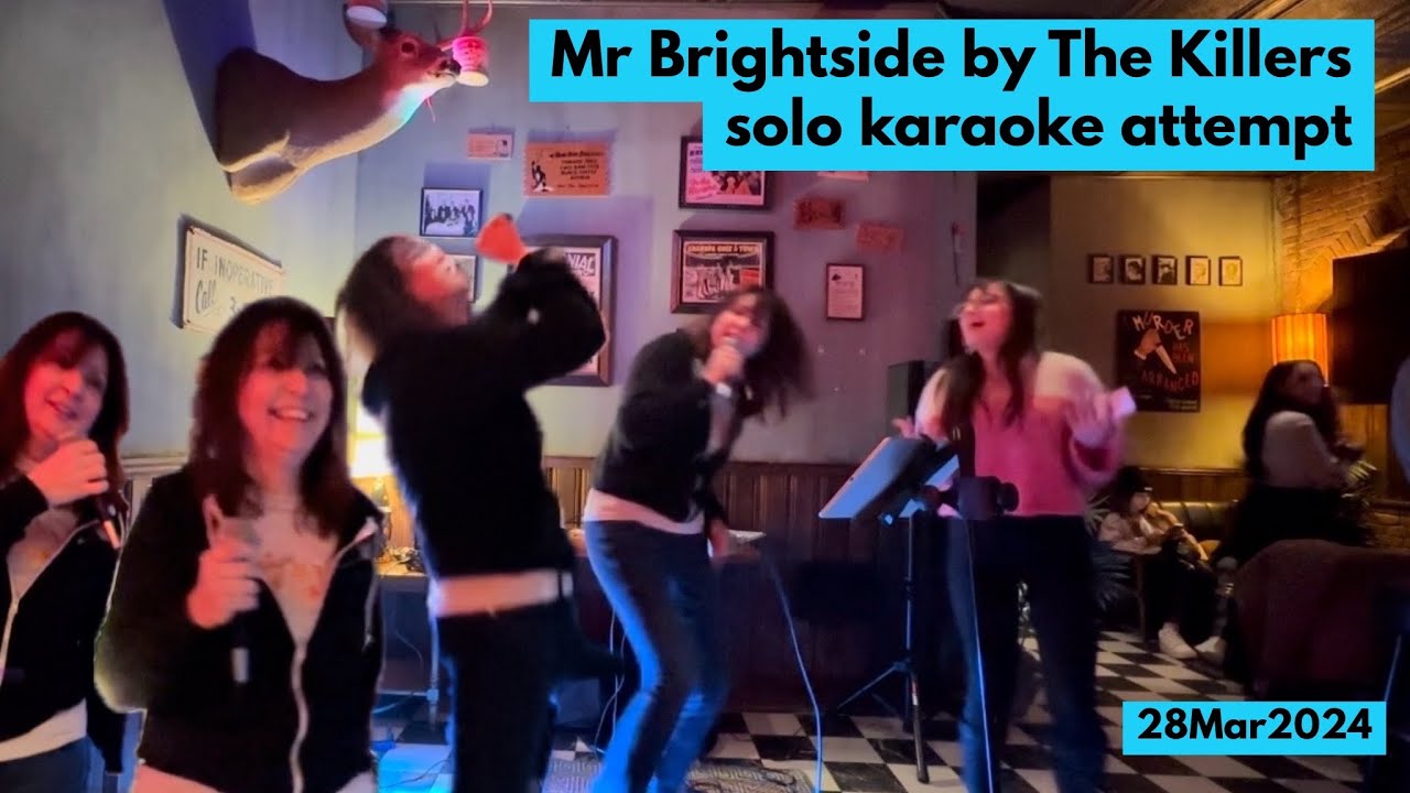 “Mr Brightside” think first solo attempt 28Mar2024 - YouTube