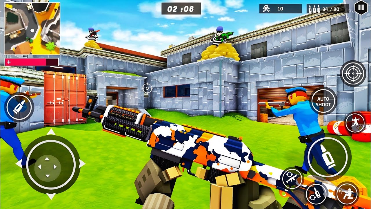 FPS Police Game Crime Battle - Police Battle Royale Gun Game - Android ...
