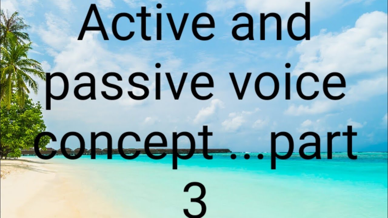 Voice concept part 3 - YouTube