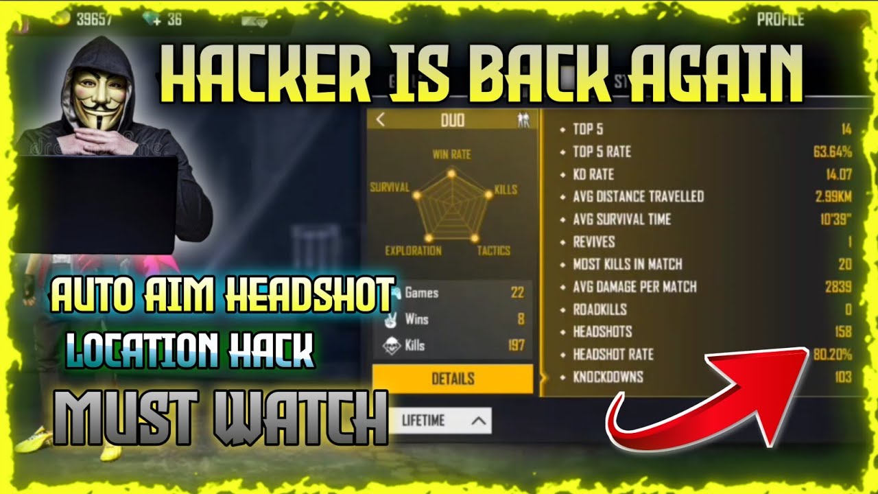 HACKER IS BACK AGAIN AFTER UPDATE LOCATION HACK HEADSHOT HACK MUST ...