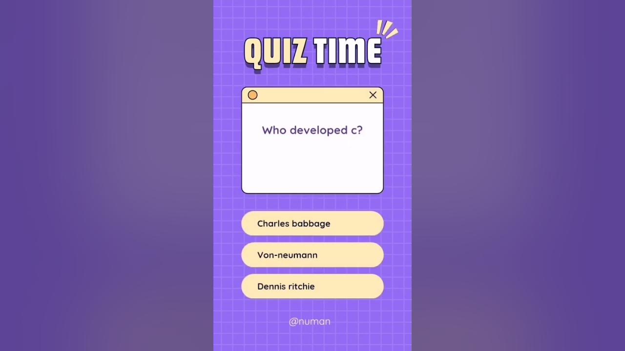 Computer Ics Part 2 Chapter 8 Quiz 8 Quiz Icscomputer Quiztime Educationsequence Coding
