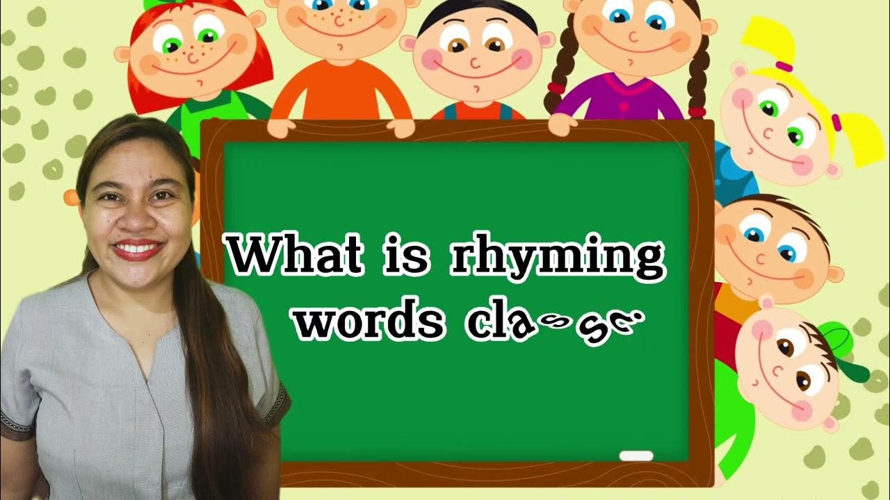 RECOGNIZE RHYMING WORDS IN NURSERY RHYMES, POEMS, & SONGS HEARD MELC ...