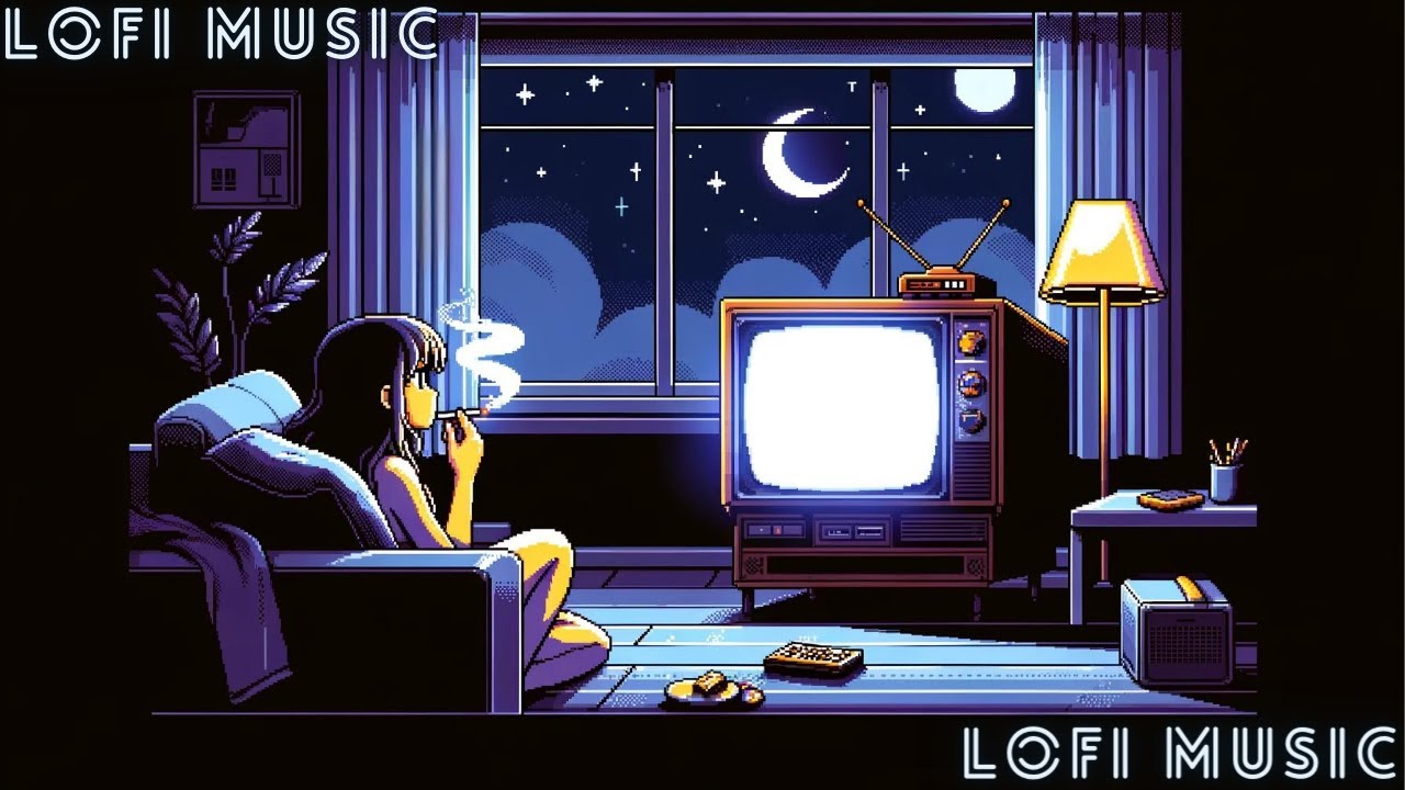 Lofi Night TV [ Chill Beats To Relax / Study To /night time music for ...