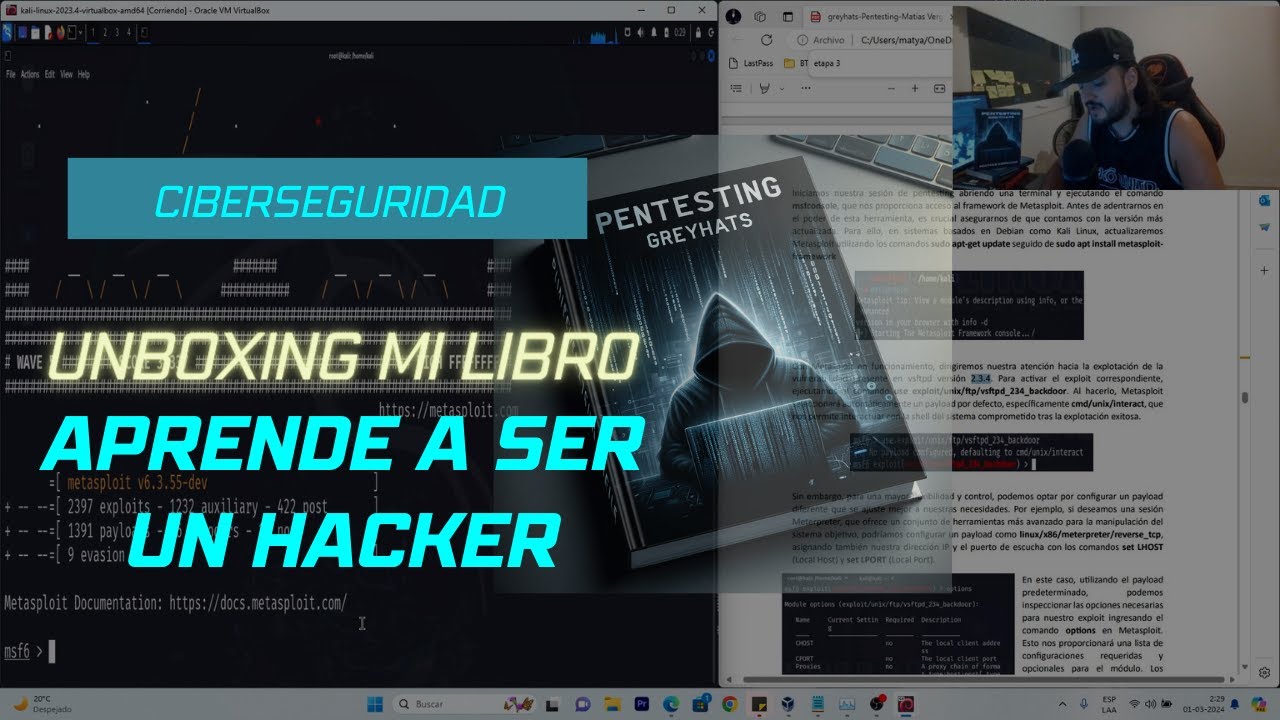 Este es el CAMINO de un HACKER + Unboxing MI LIBRO 💻 | Aprende ...