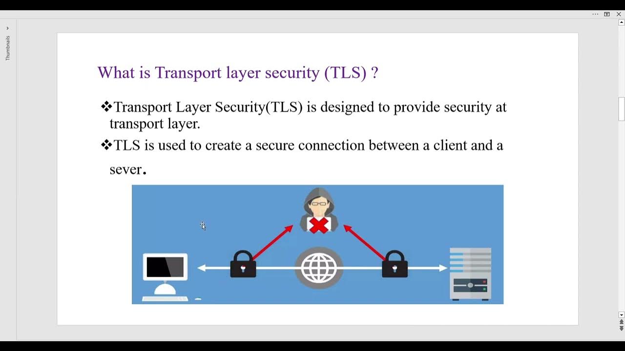 Transport Layer Security(TLS) In Network Security - YouTube