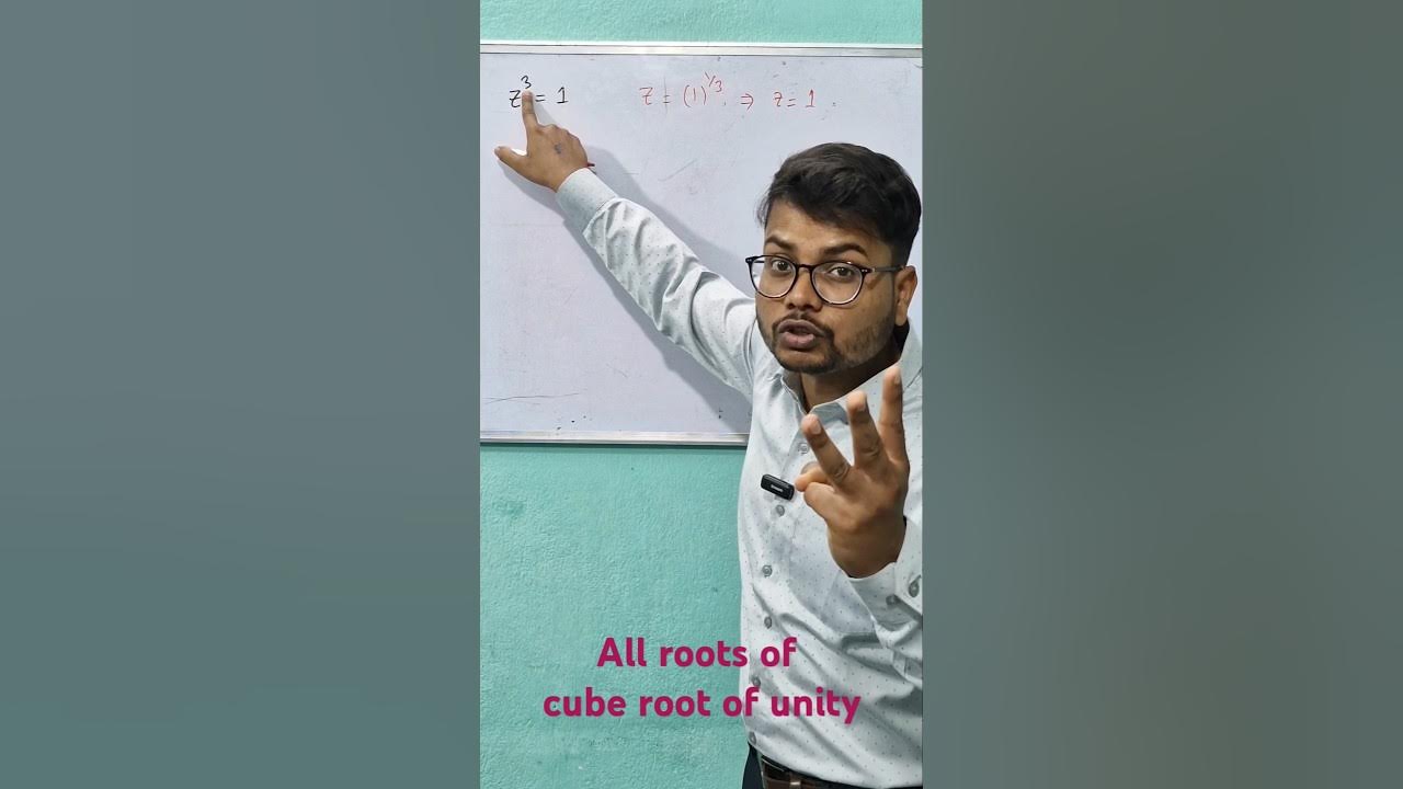 cube root of unity का सारा roots निकालना सीखे| cube root of unity|Abhishek sir (maths_buddy01 ...