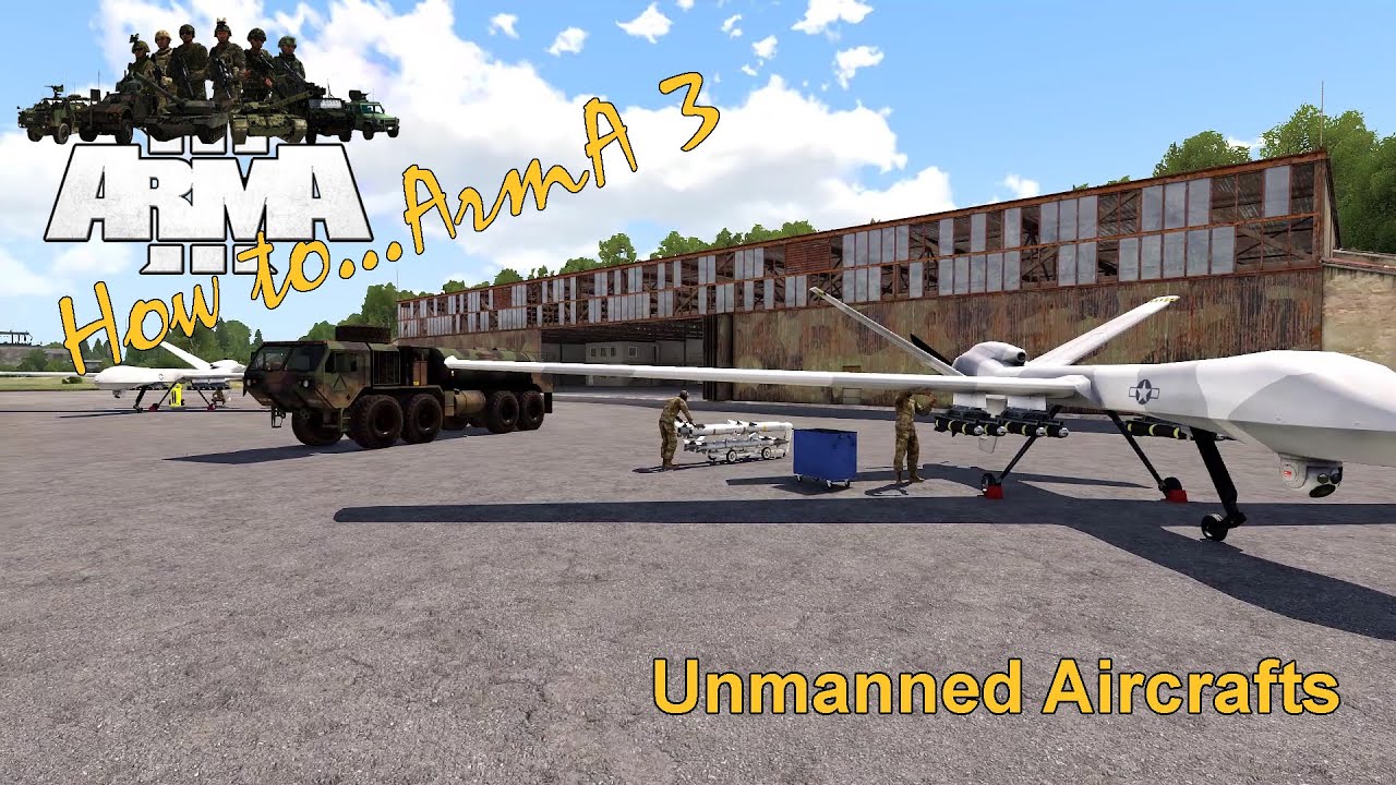 [Basics] How to...UAV's, Unmanned Aircrafts, ArmA 3 - YouTube