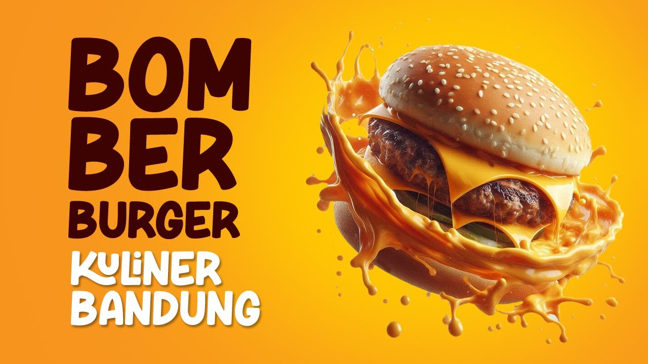 BOMBER BURGER‼️KULINER BANDUNG‼️ - YouTube