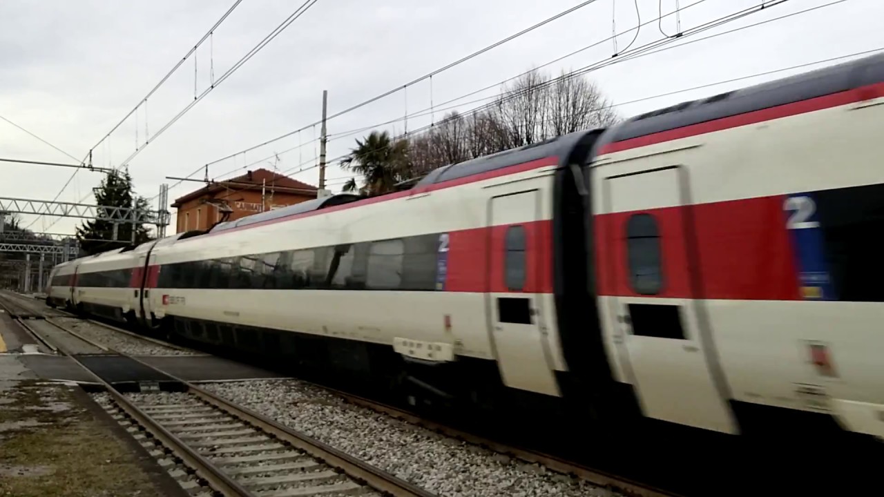 ETR.610 SBB EUROCITY EXPRESS MILANO C.le FRANCOFORTE TRANSITA A ...