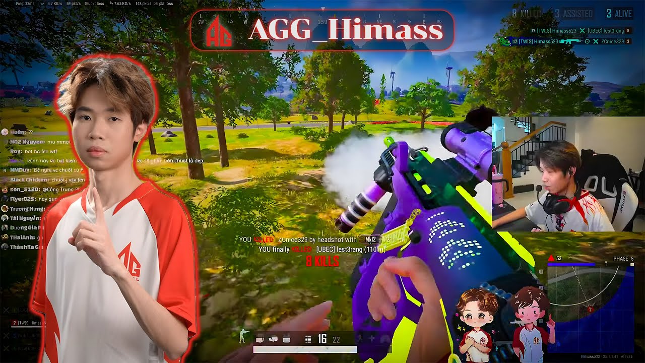 AGG_Himass#109 | FPP SQUAD RANKED | PUBG Pro-Player - YouTube