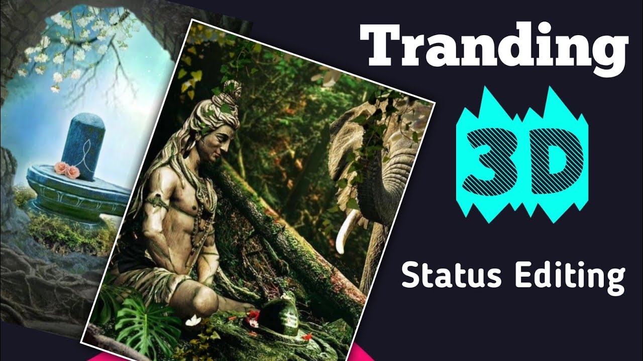 4k Full Screen Status Editing | Trending 3d Status Video Editing | 3D ...