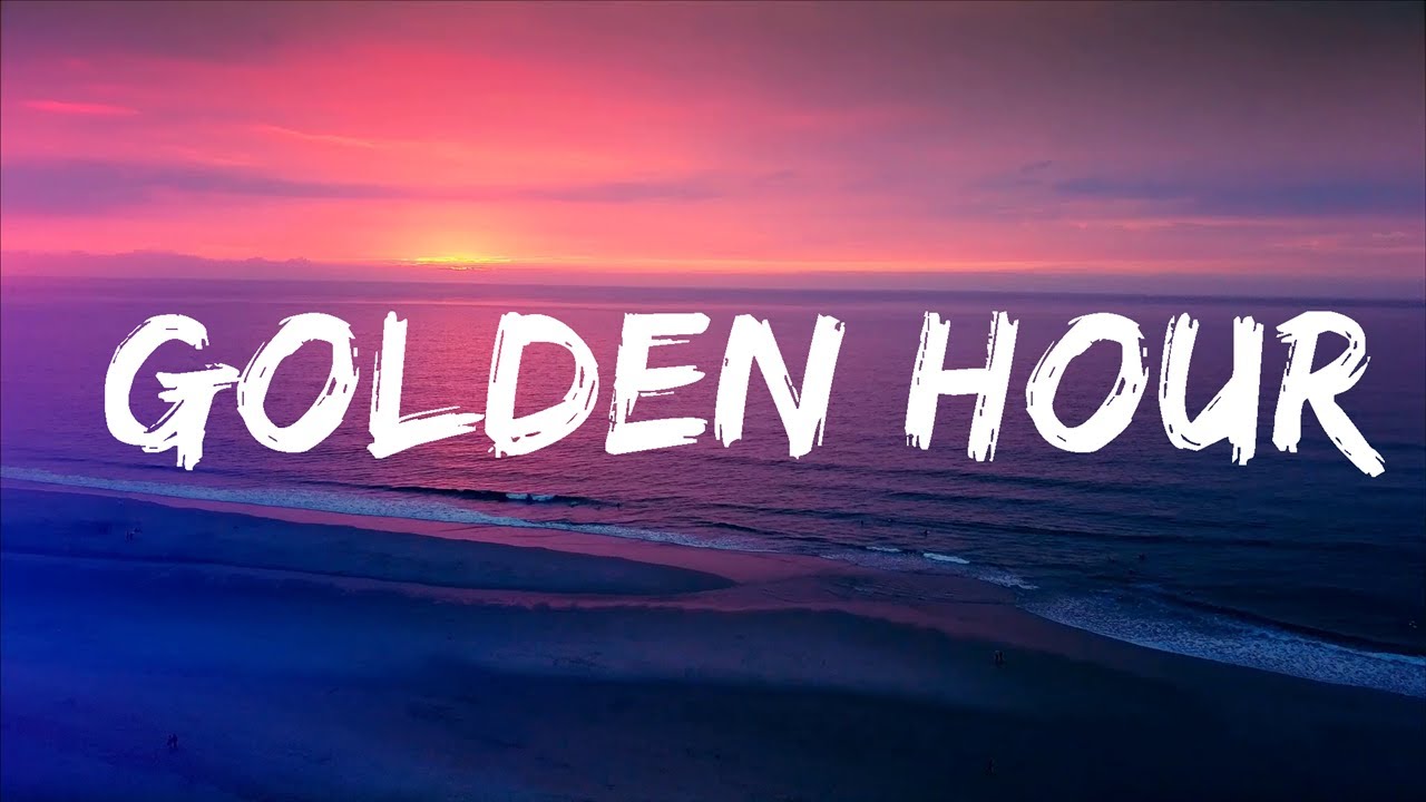 JVKE - golden hour (Lyrics) Lyrics Video - YouTube