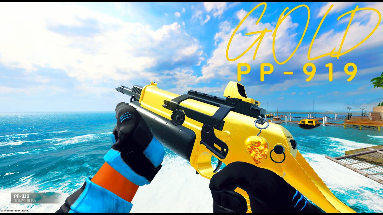 MASTERING THE PP-919: UNLOCKING THE GOLD CAMO IN CALL OF DUTY BO6 ...