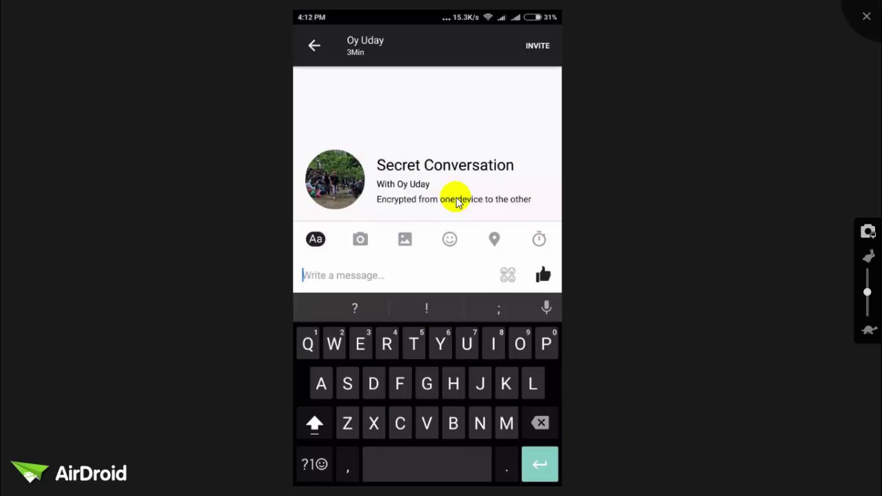 How To Encrypt Your Facebook Message With Secret Conversation Hindi