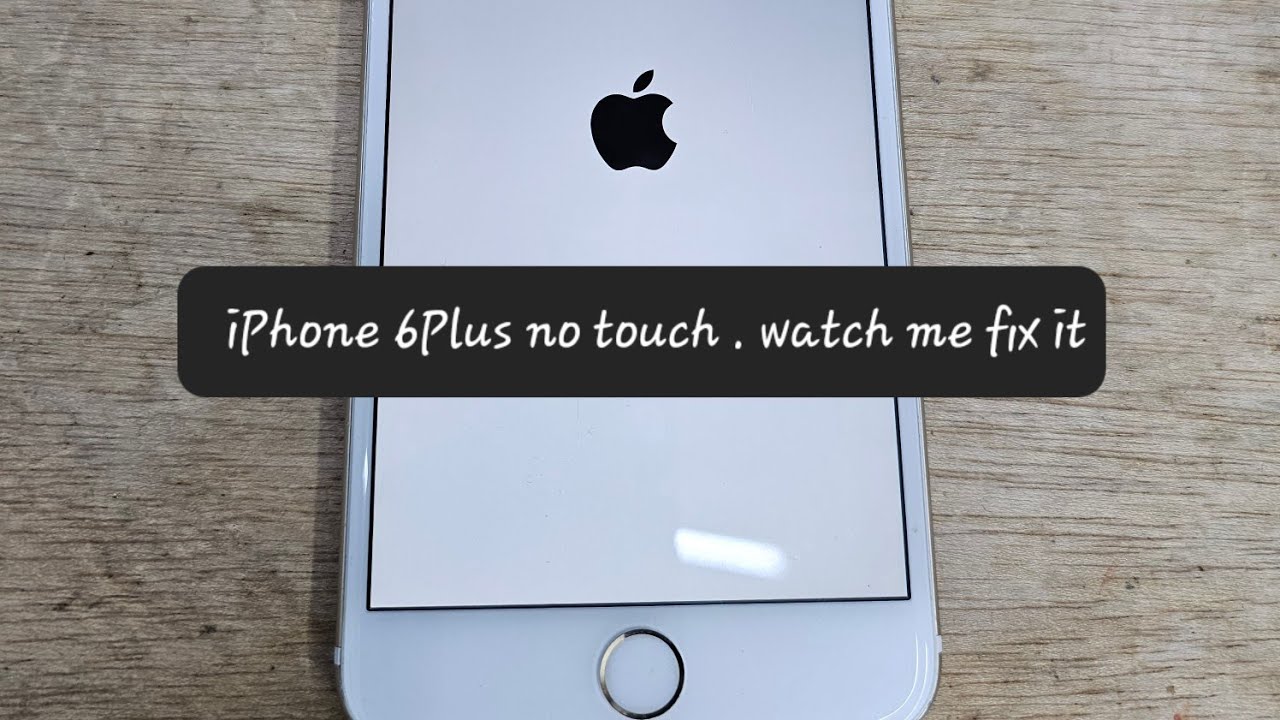 Data Recovery on iPhone 6 plus, touch problems - YouTube