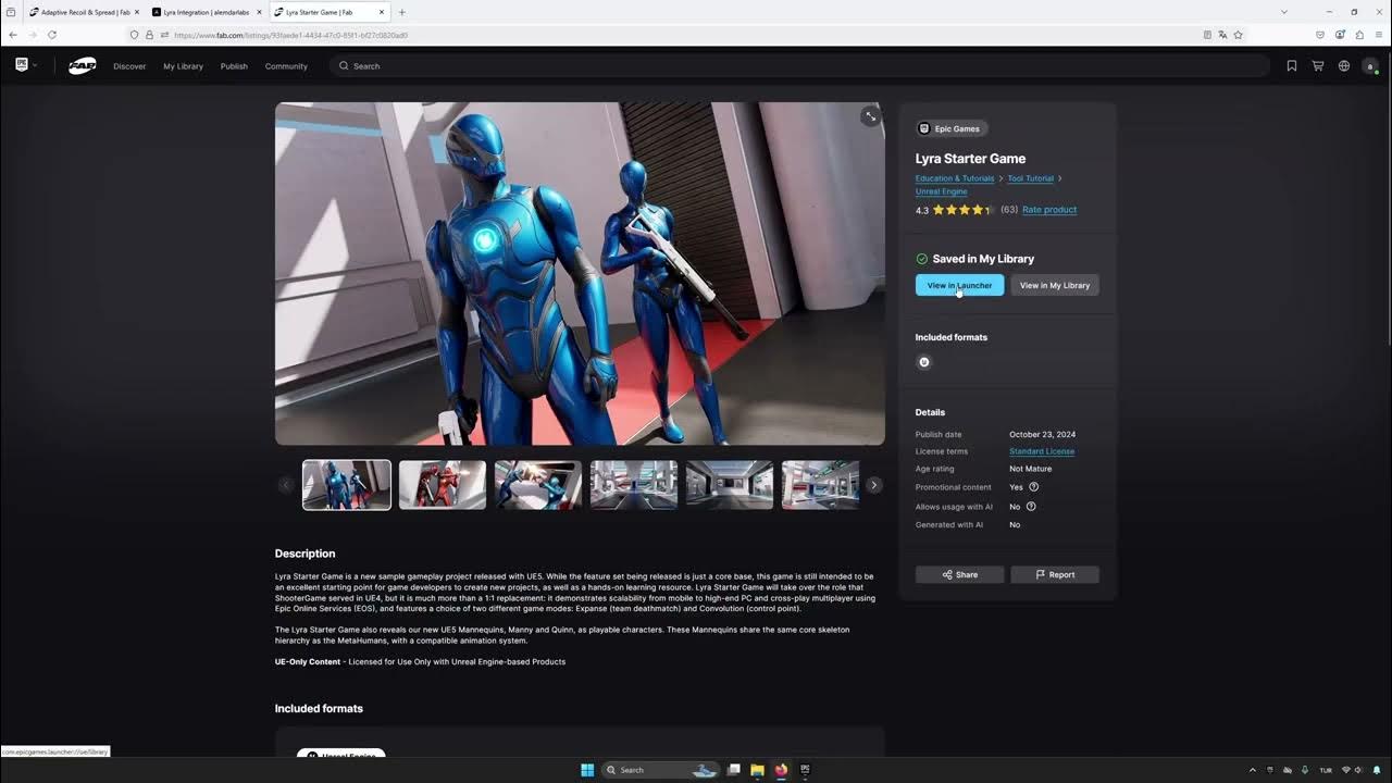 ARS Plugin: Step-by-Step Lyra Starter Game Installation | Unreal Engine 5 Tutorial - YouTube