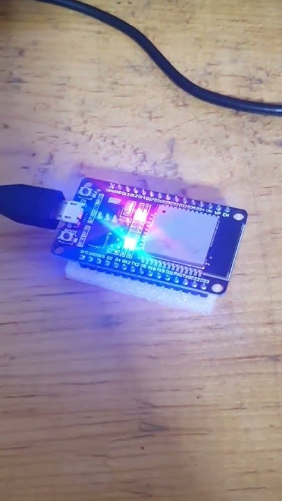 Funcionamiento micropython en esp32 - YouTube