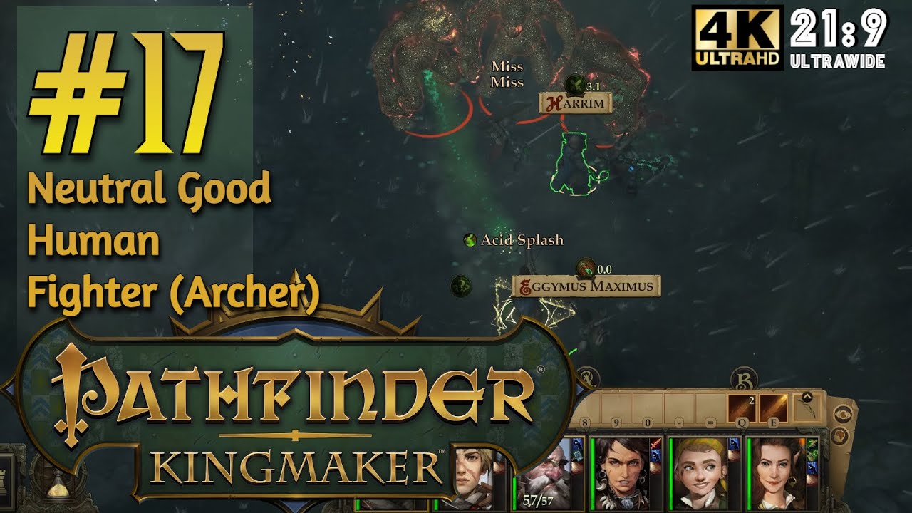 Pathfinder: Kingmaker | Ep.17 | "Troll Hunt" | Neutral Good Archer ...