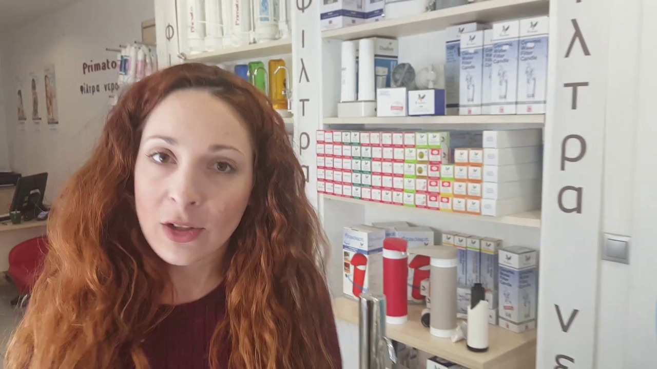 Primato Hellas: Φίλτρο διπλό κάτω πάγκου Pentek με συμπαγή ενεργό άνθρακα made in USA - YouTube