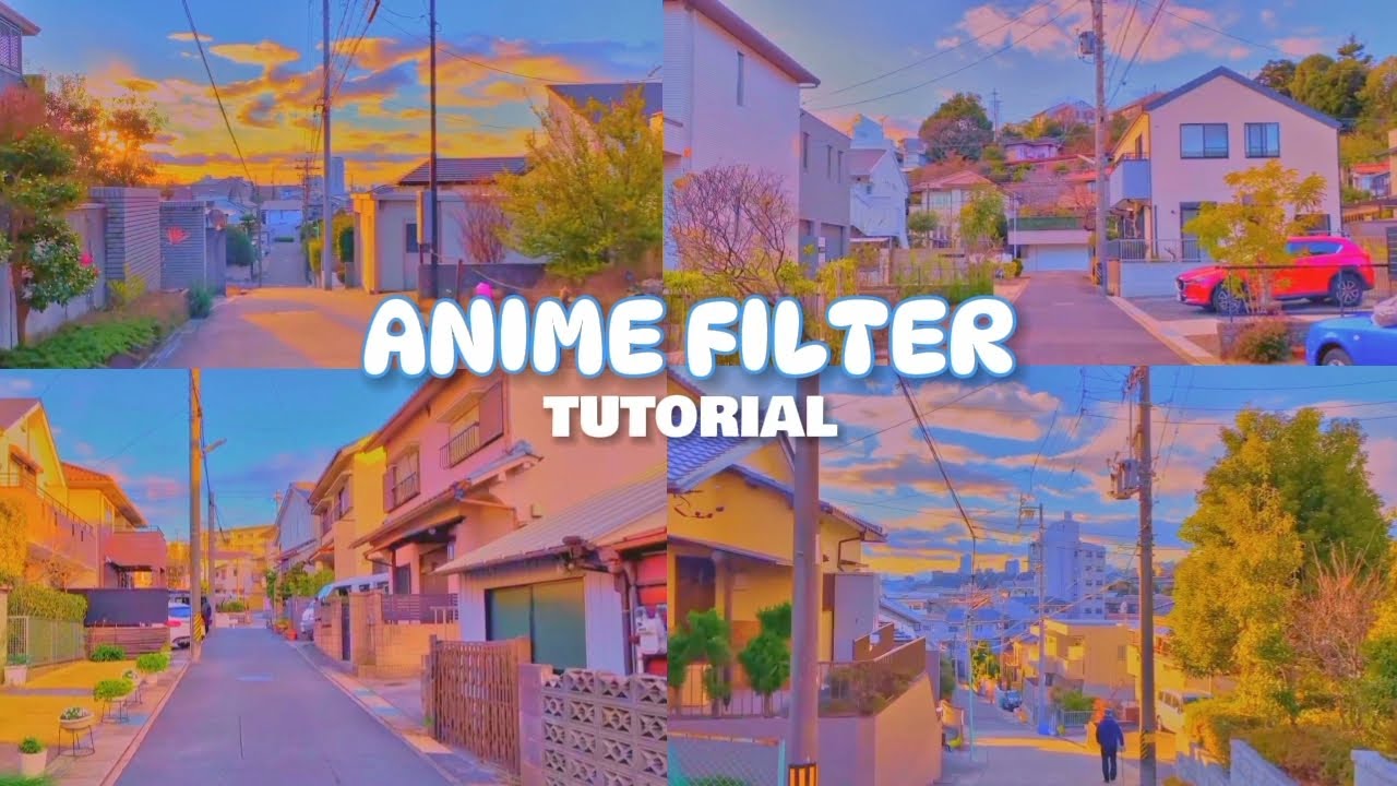 ANIME FILTER TUTORIAL - YouTube