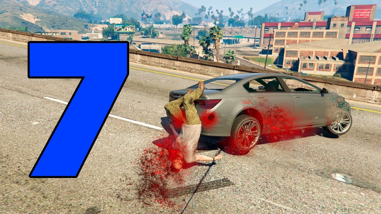 GTA SUPER Epic Fails 3 | CAIDAS CONTRA VEHICULOS | Capitulo 7 - YouTube