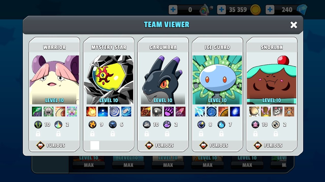 Monster masters battle using new team and pushing up my rank higher in ...