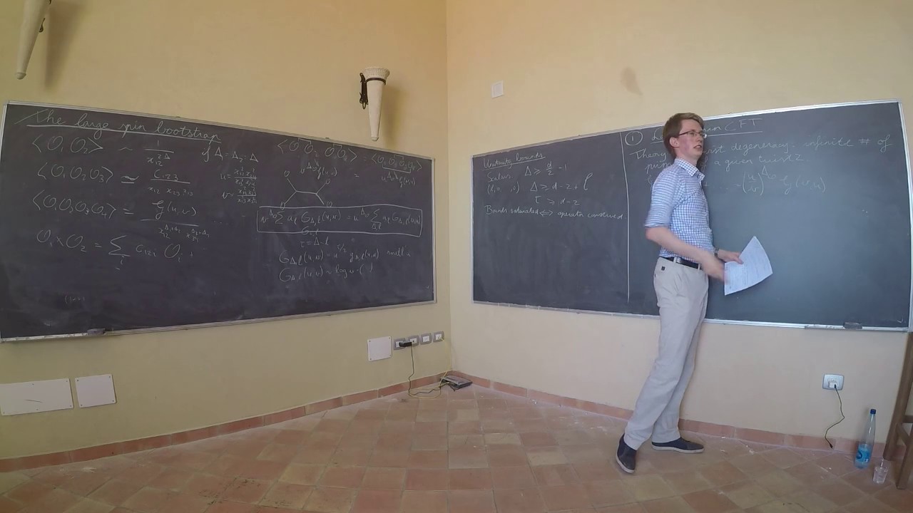 Mark van Loon The large spin bootstrap - YouTube