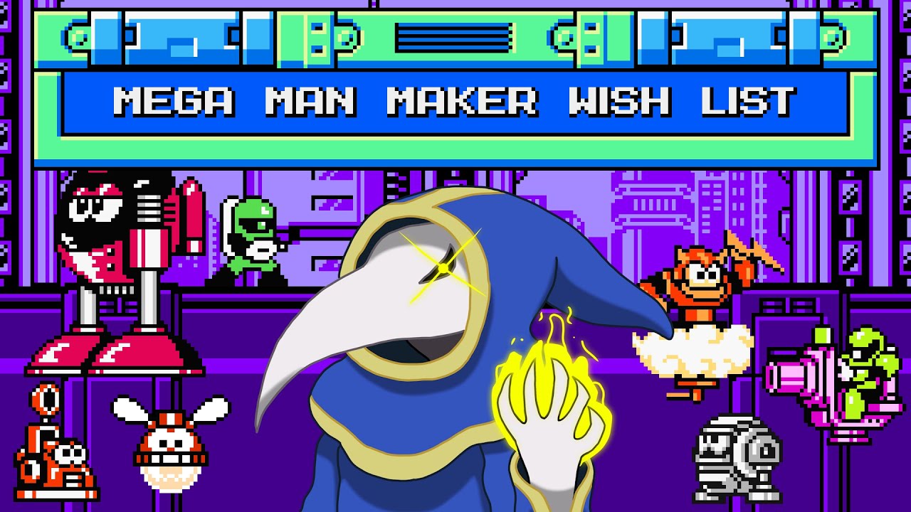 My Mega Man Maker Wishlist - Enemies Part 1 - YouTube