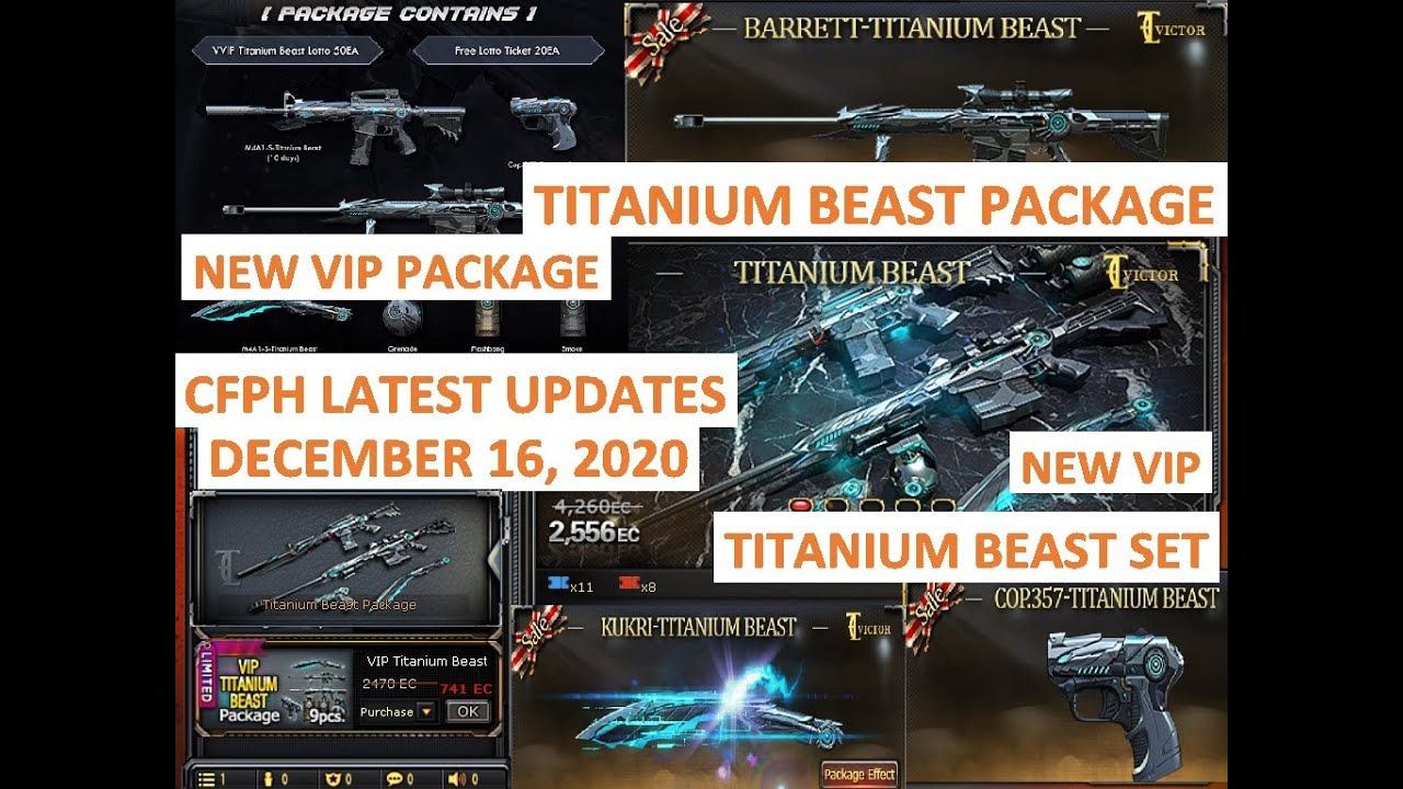 CrossFire Philippines:New Patch Update December 16, 2020 NEW VIP ...