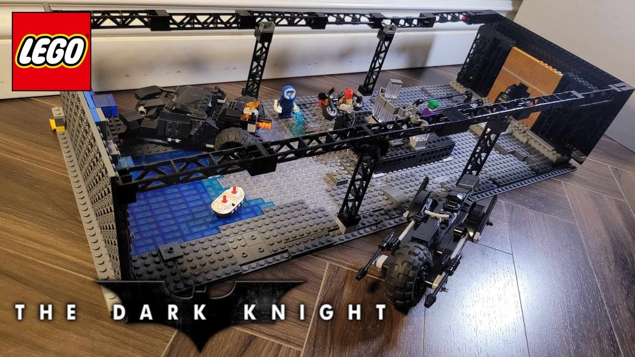 Lego Batcave from The Dark Knight MOC | LEGO | - YouTube