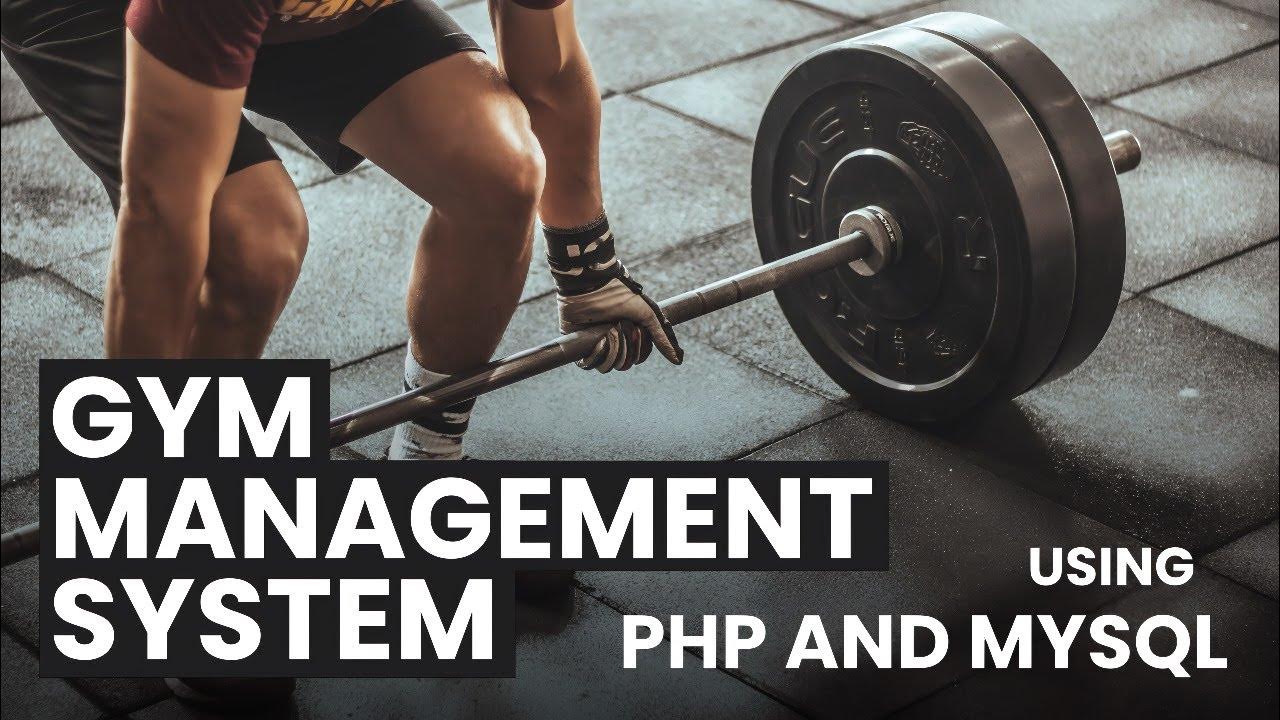 GYM Management System using PHP and MySQL | PHPGurukul - YouTube