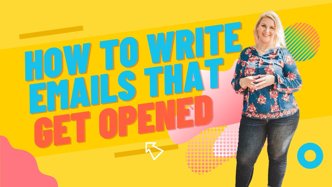 Email Marketing | 4 simple steps to write Email that gets OPENED - YouTube