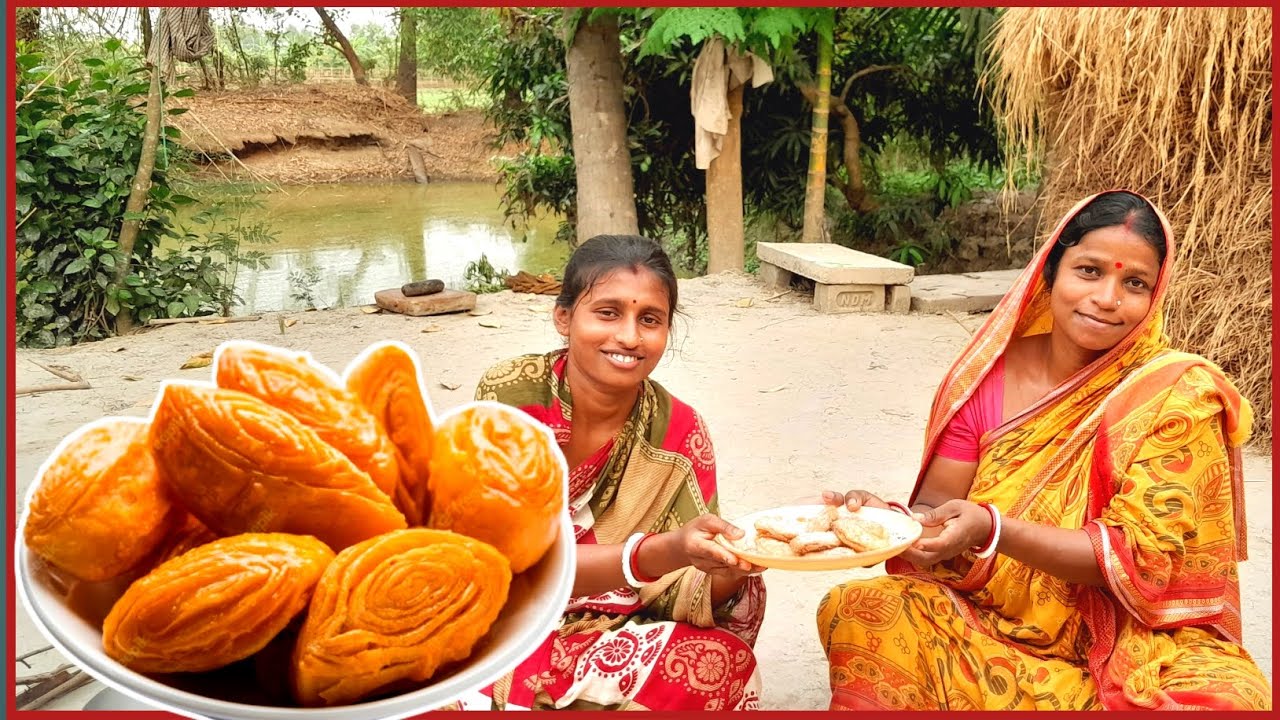 পয়লা বৈশাখে মুছমুছে খাজা খুব ভালো লাগলো। How To Make Khaja Recipe ...