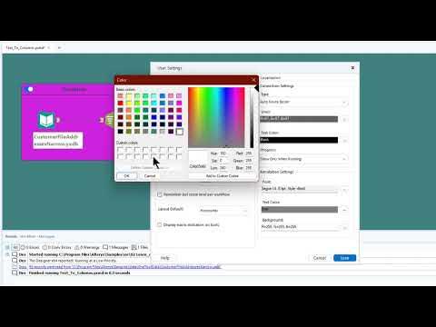 Canvas Colors | Designing and organizing your workspace | Alteryx Tips and Tricks - YouTube