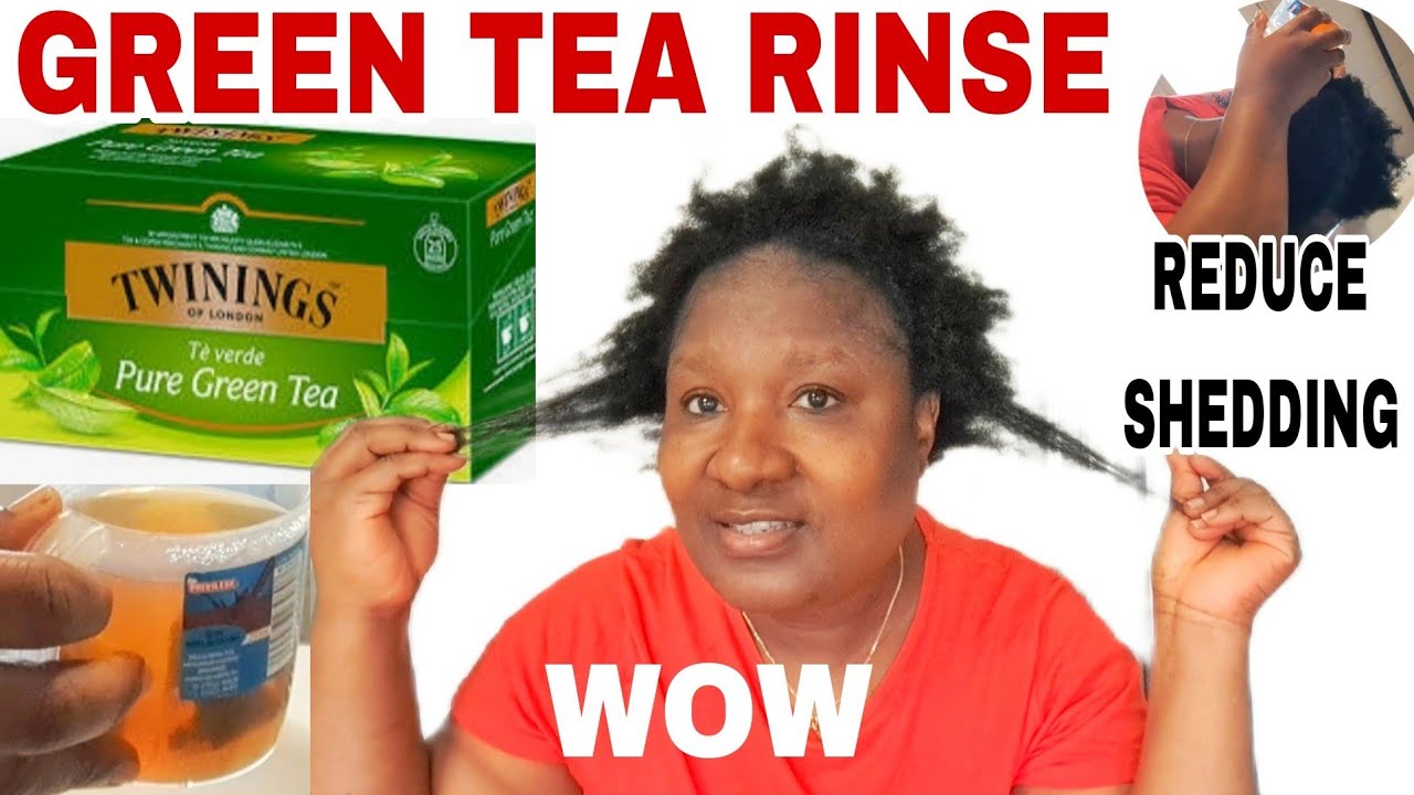 How To Use Green Tea Rinse To Increase Hairgrowth Stop Hair Loss And
