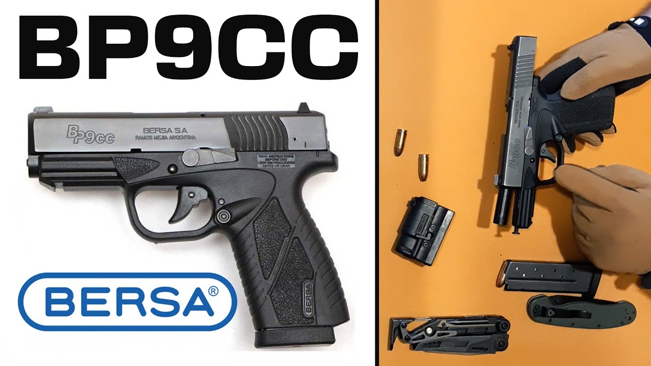 BERSA BP9cc el arma Argentina - YouTube