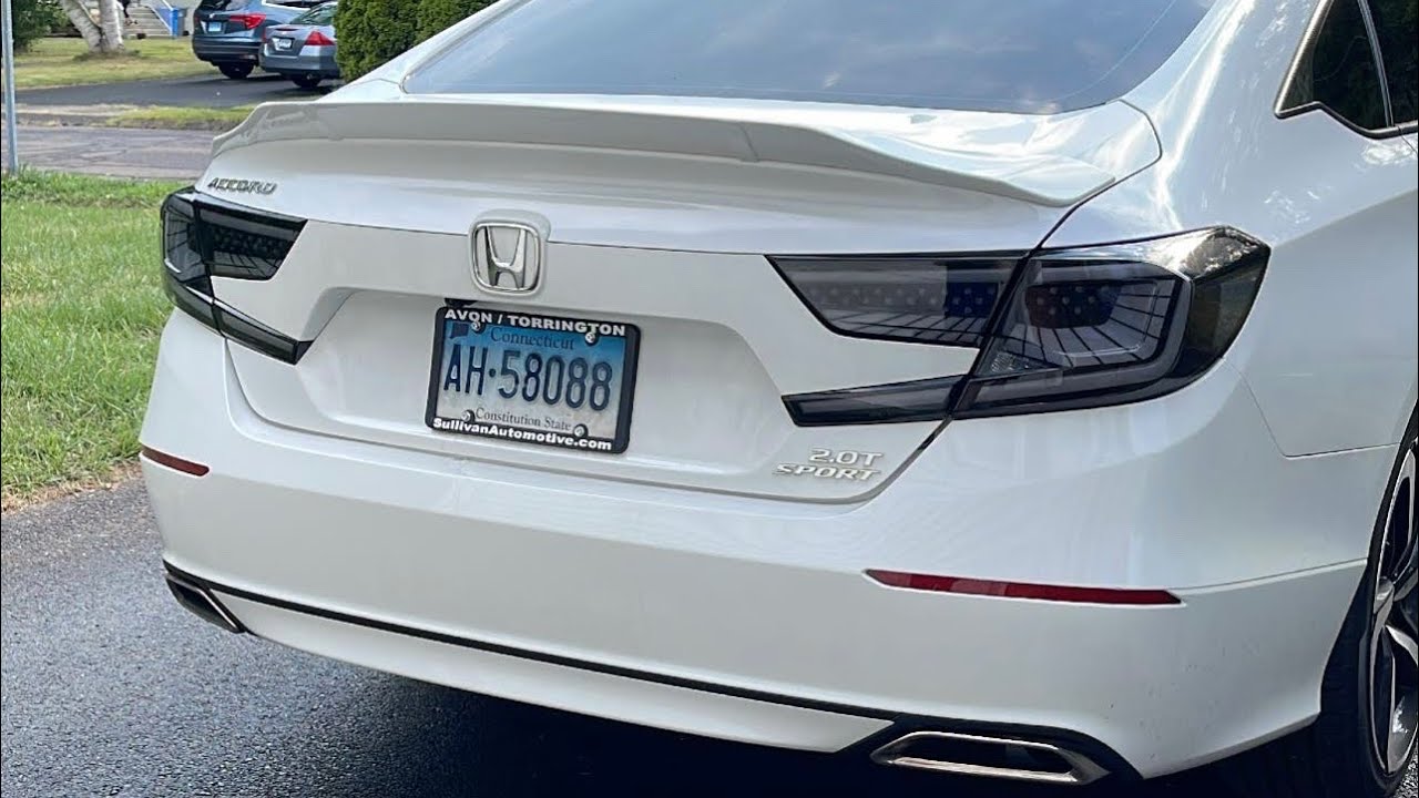 10th Gen Accord High Kick Duck Bill Install!! - YouTube