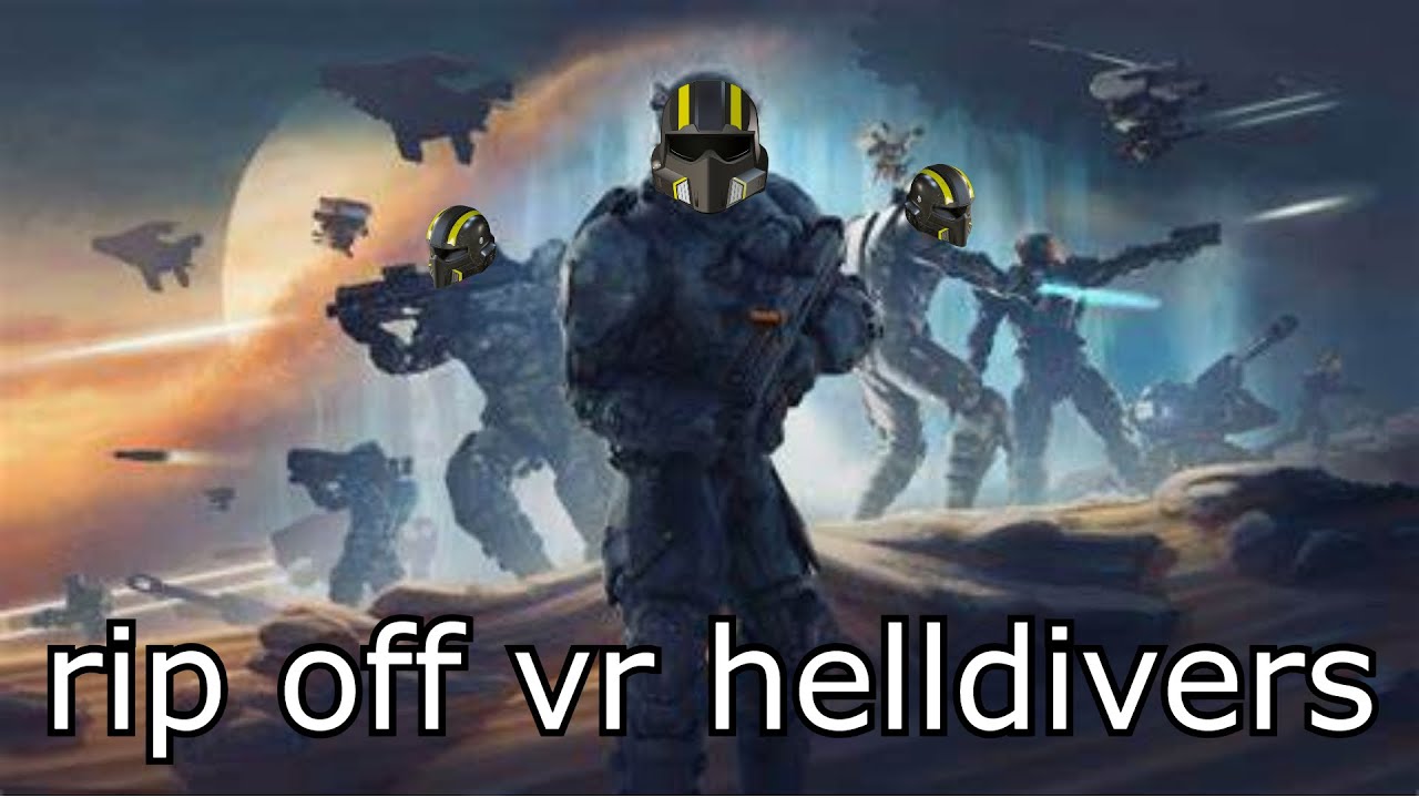 rip off helldivers but in VR - YouTube
