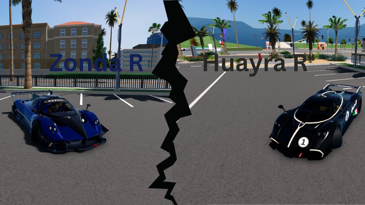 Driving Empire Pagani zonda r vs Pagani huayra r - YouTube