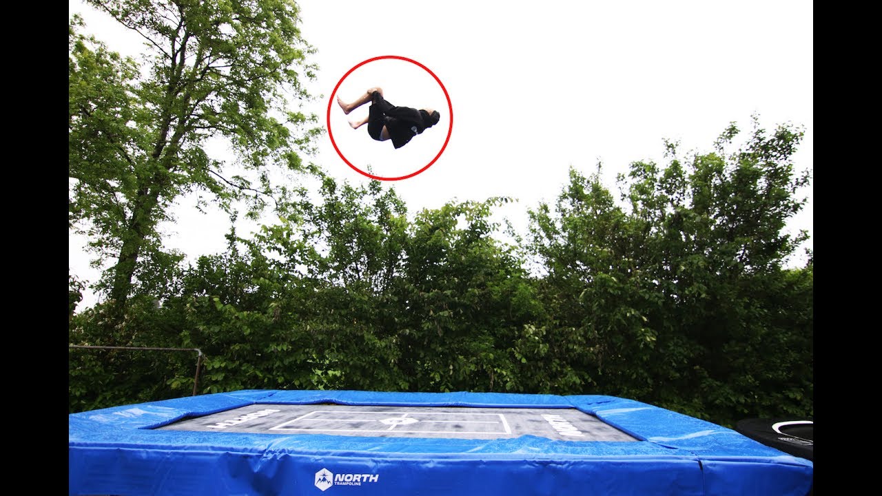 I'VE GOT MY OWN EUROTRAMP! (MAD expensive trampoline) - YouTube