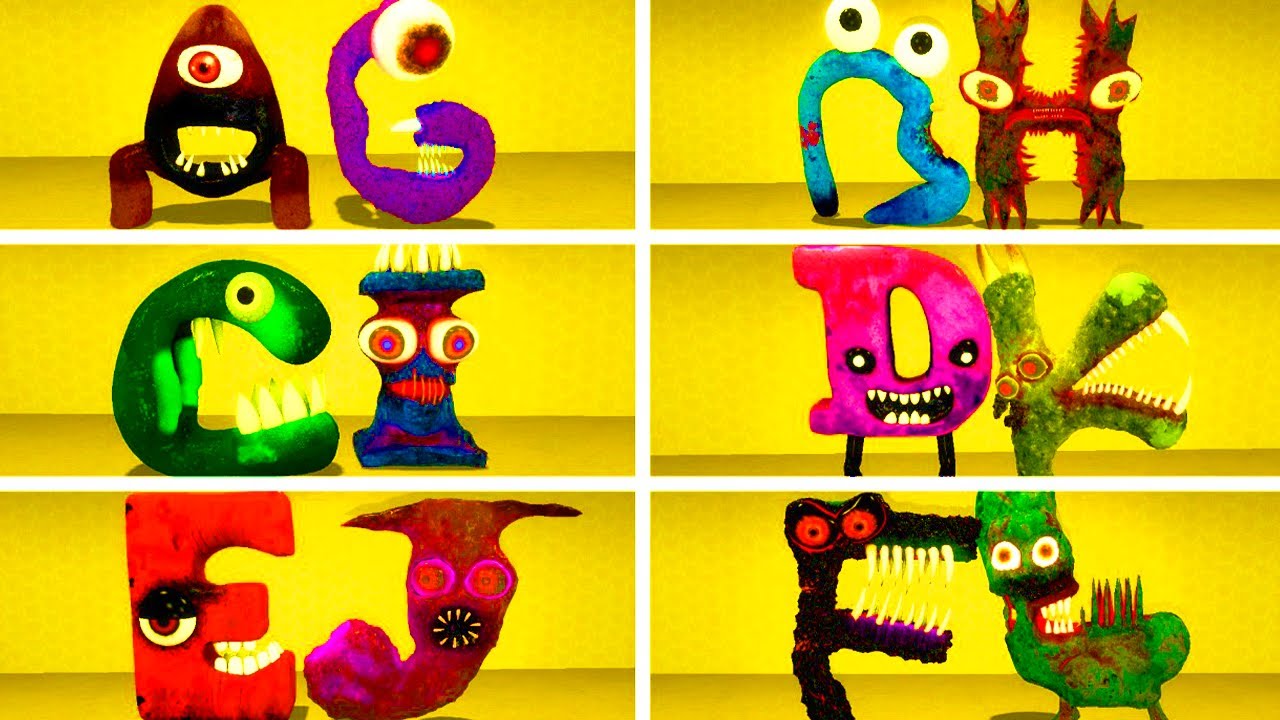 NIGHTMARE ALPHABET LORE BACKROOMS - Garry's Mod - YouTube