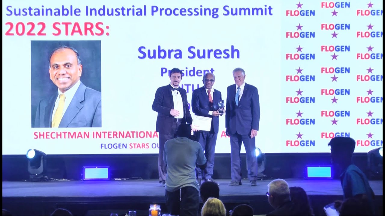FLOGEN SIPS 2022 Awards: Prof. Subra Suresh, President, Nanyang ...