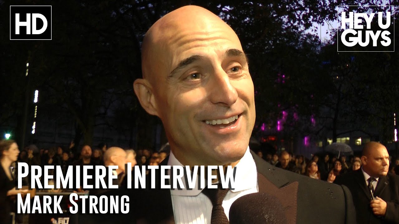 Mark Strong Interview - The Imitation Game Premiere - YouTube